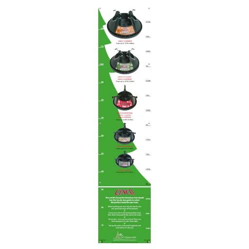 Cinco Stand Tree Measuring Banner | TheChristmasTreeCabin – The ...